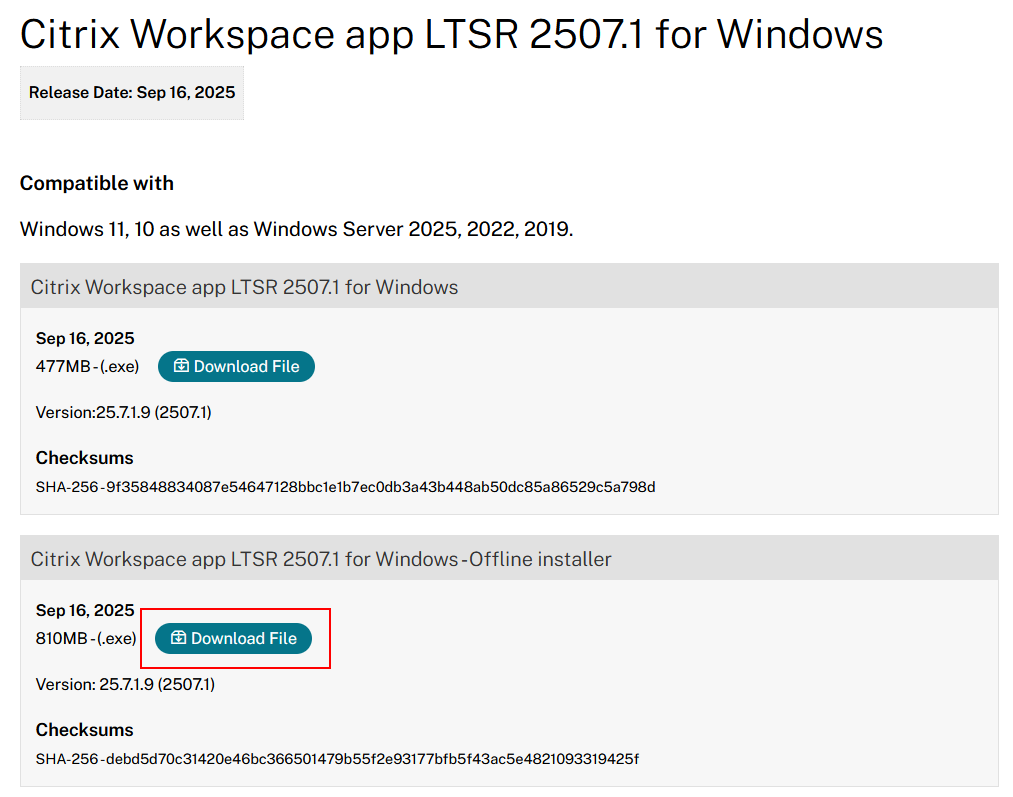 AOD Citrix Workspace - Installation – AOD Cloud Services